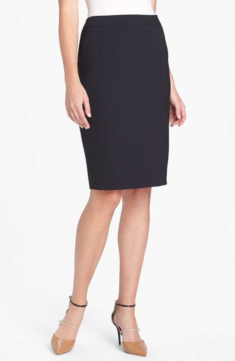 Lafayette 148 New York Stretch Wool Pencil Skirt Nordstrom