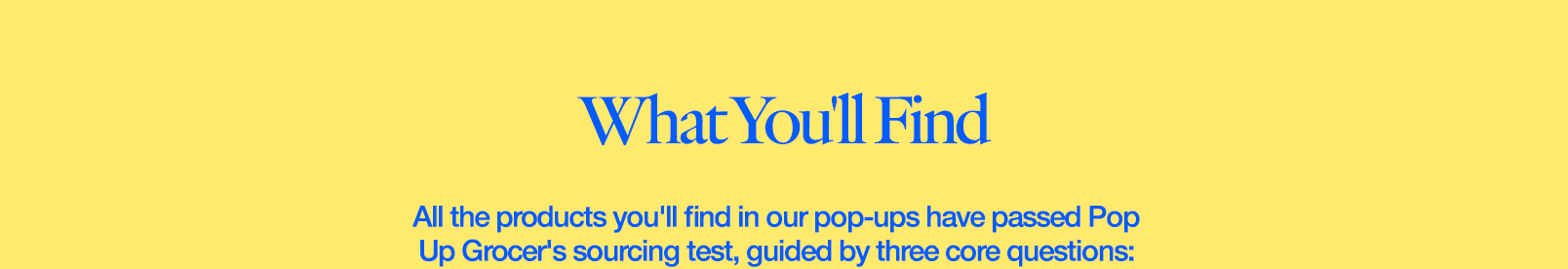 Pop Up Grocer | Nordstrom