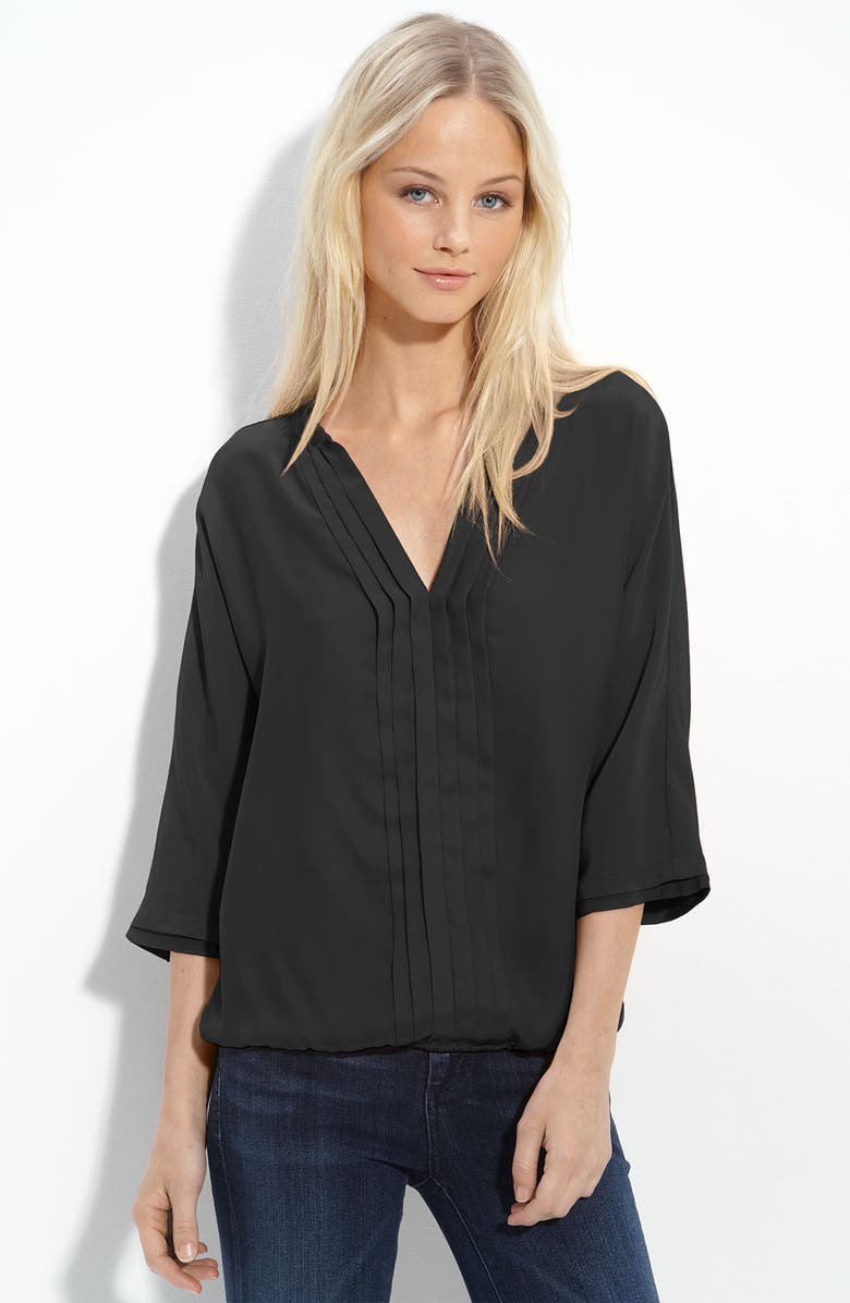 Bellatrix Pleated Silk Blouse Nordstrom