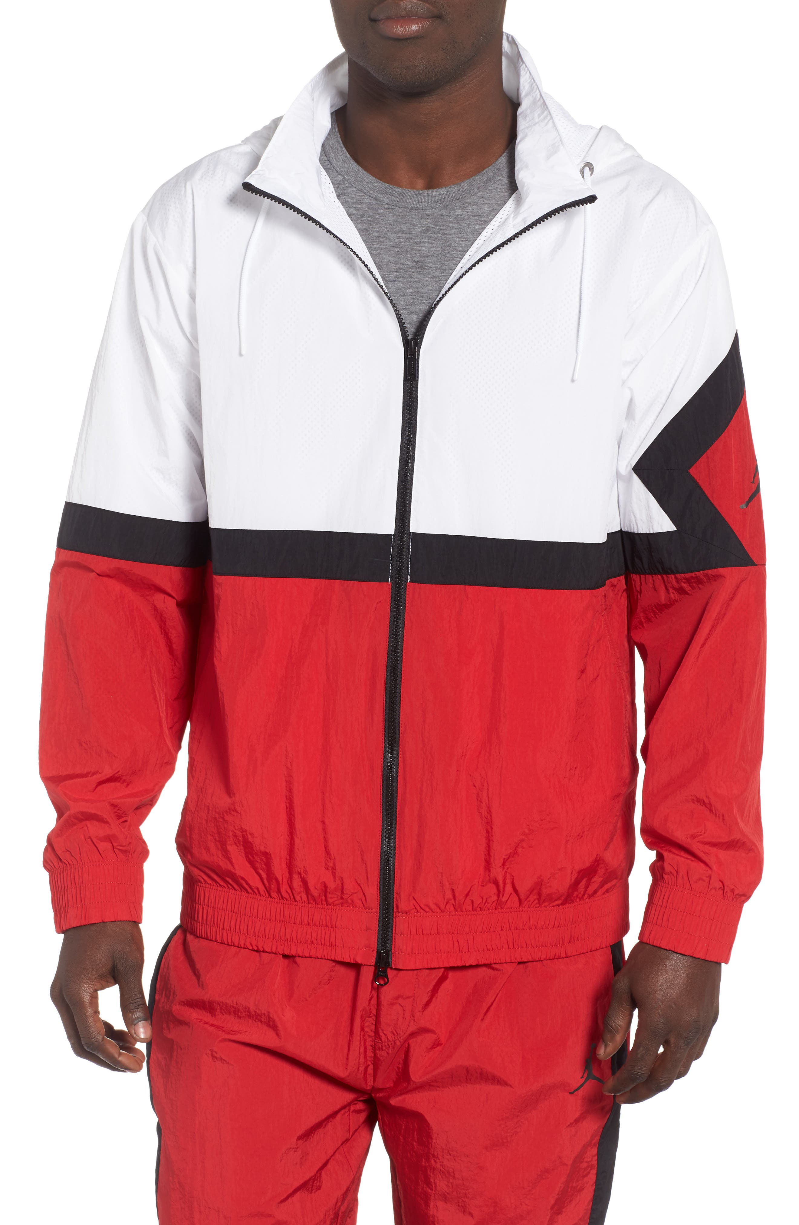UPC 887232801472 - Men's Nike Jordan Diamond Hooded Track Jacket, Size ...