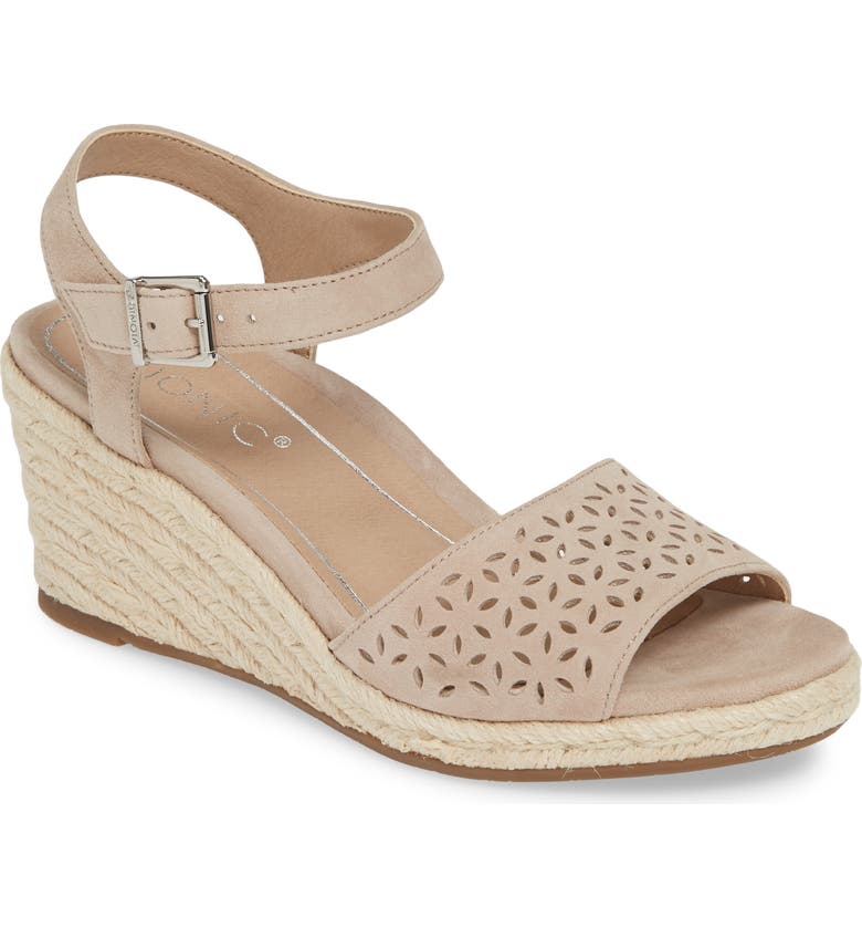 Vionic Ariel Perforated Wedge Sandal Women Nordstrom