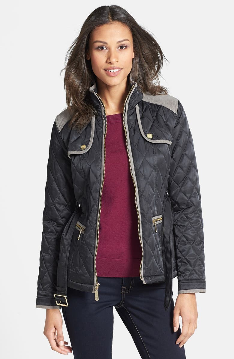 Vince Camuto Belted Quilted Jacket | Nordstrom Vince Camuto Belted Quilted Jacket | Nordstrom