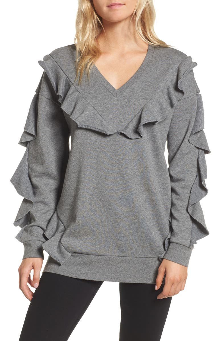 Chelsea28 Ruffle Sweatshirt Nordstrom