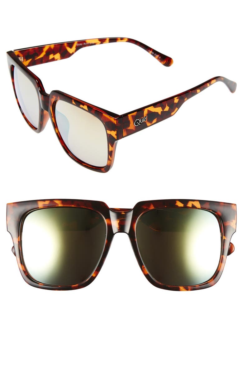 Quay Australia On The Prowl 55mm Square Sunglasses Nordstrom