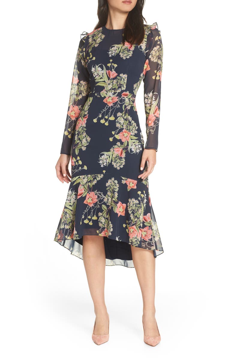 Chelsea28 Floral Ruffle Dress | Nordstrom Chelsea28 Floral Ruffle Dress | Nordstrom