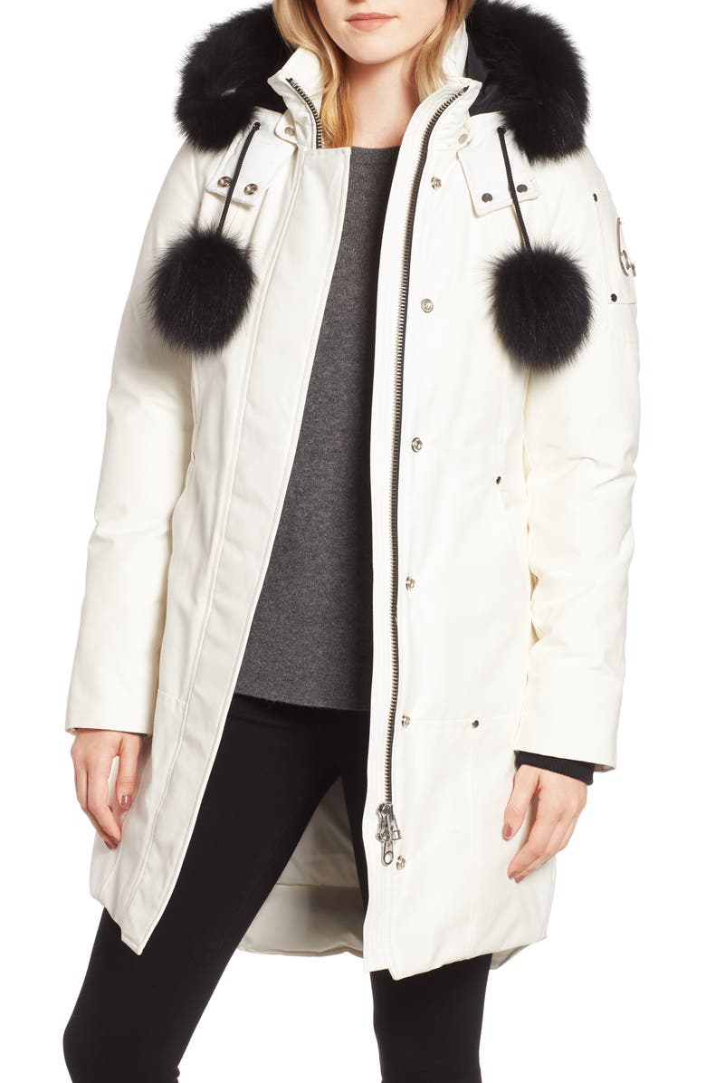 Moose Knuckles Stirling Down Parka With Genuine Fox Fur Trim Nordstrom