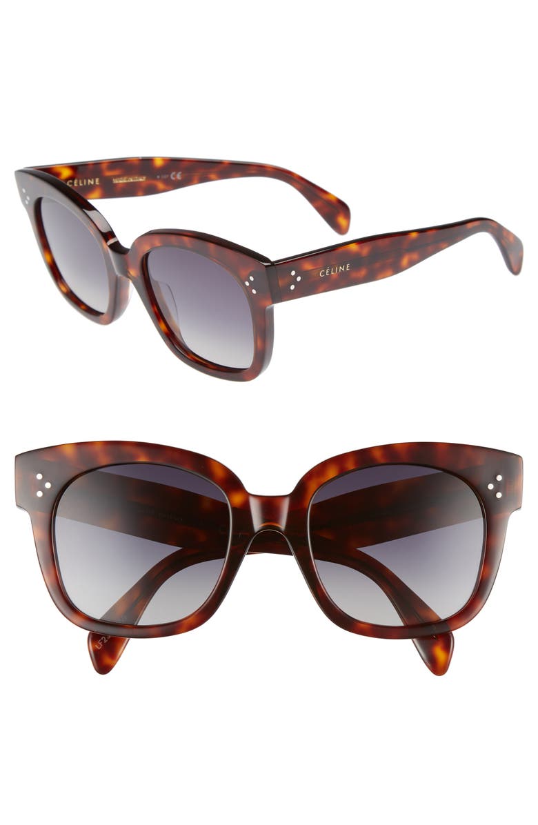Celine 54mm Square Sunglasses Nordstrom