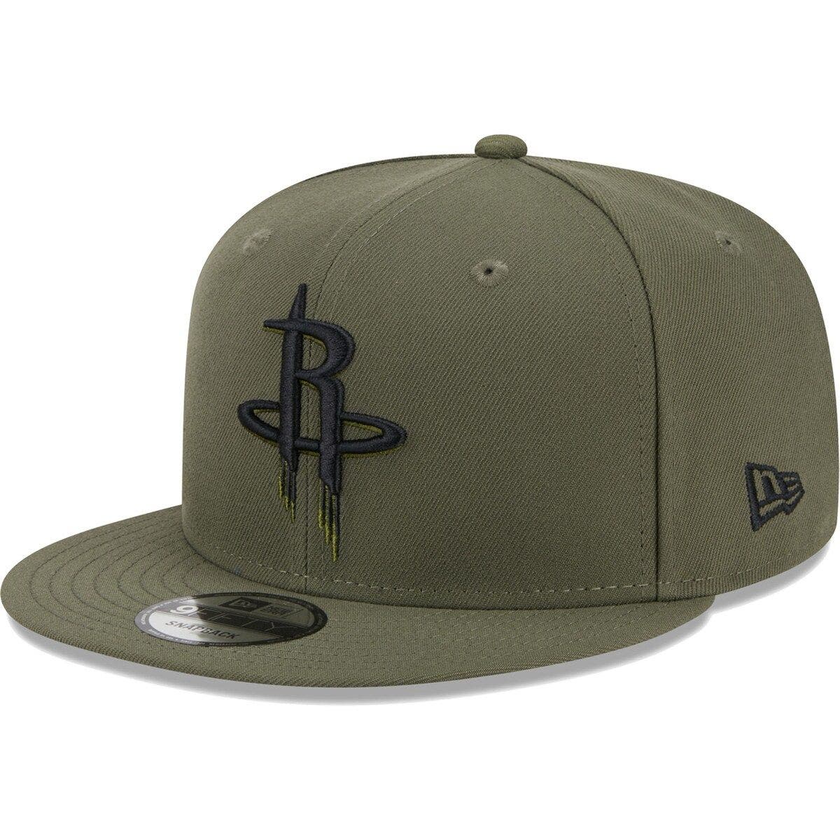 New Era Men's New Era Olive Houston Rockets 9FIFTY Snapback Hat | Nordstrom