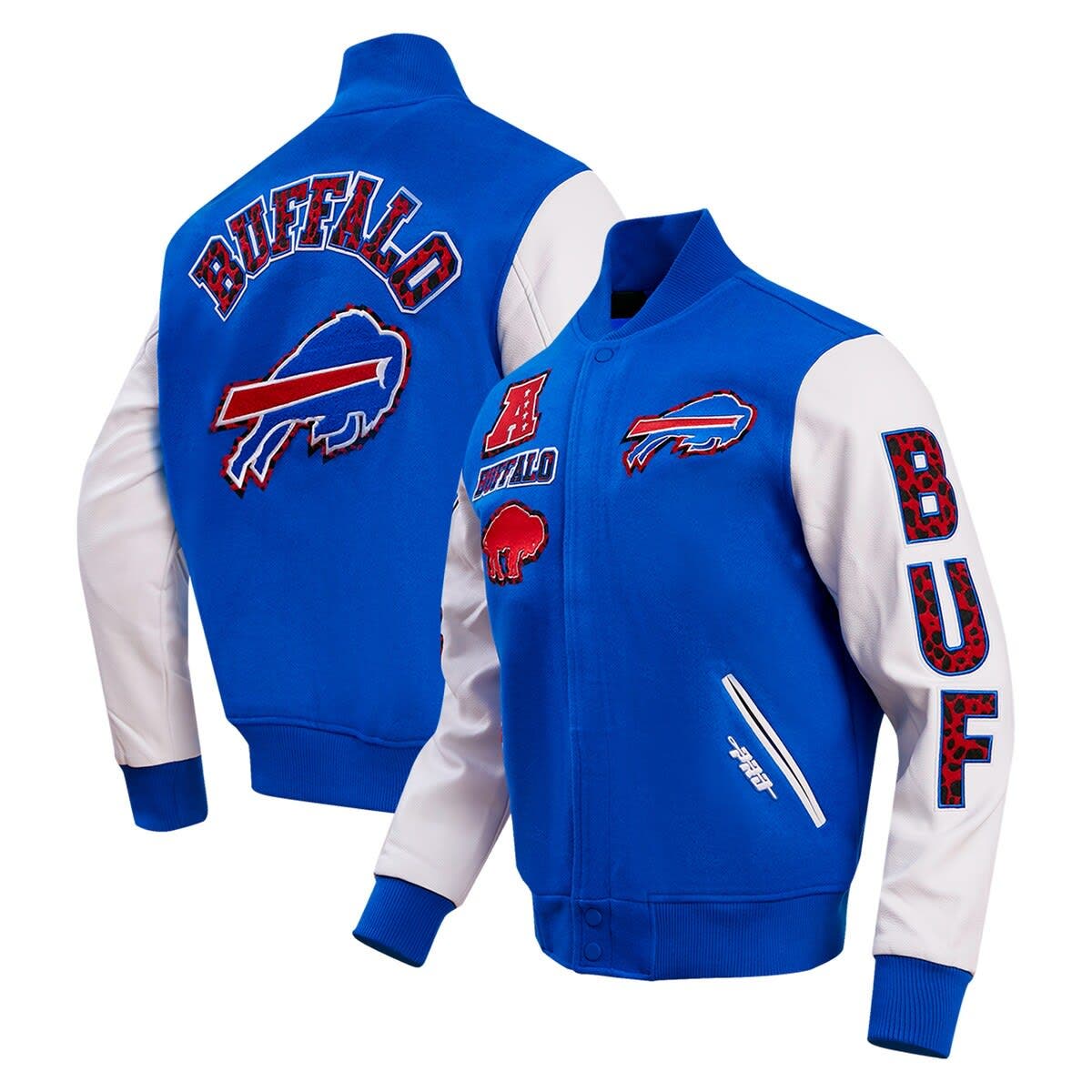 PRO STANDARD Men's Pro Standard Royal/White Buffalo Bills Animal Print ...