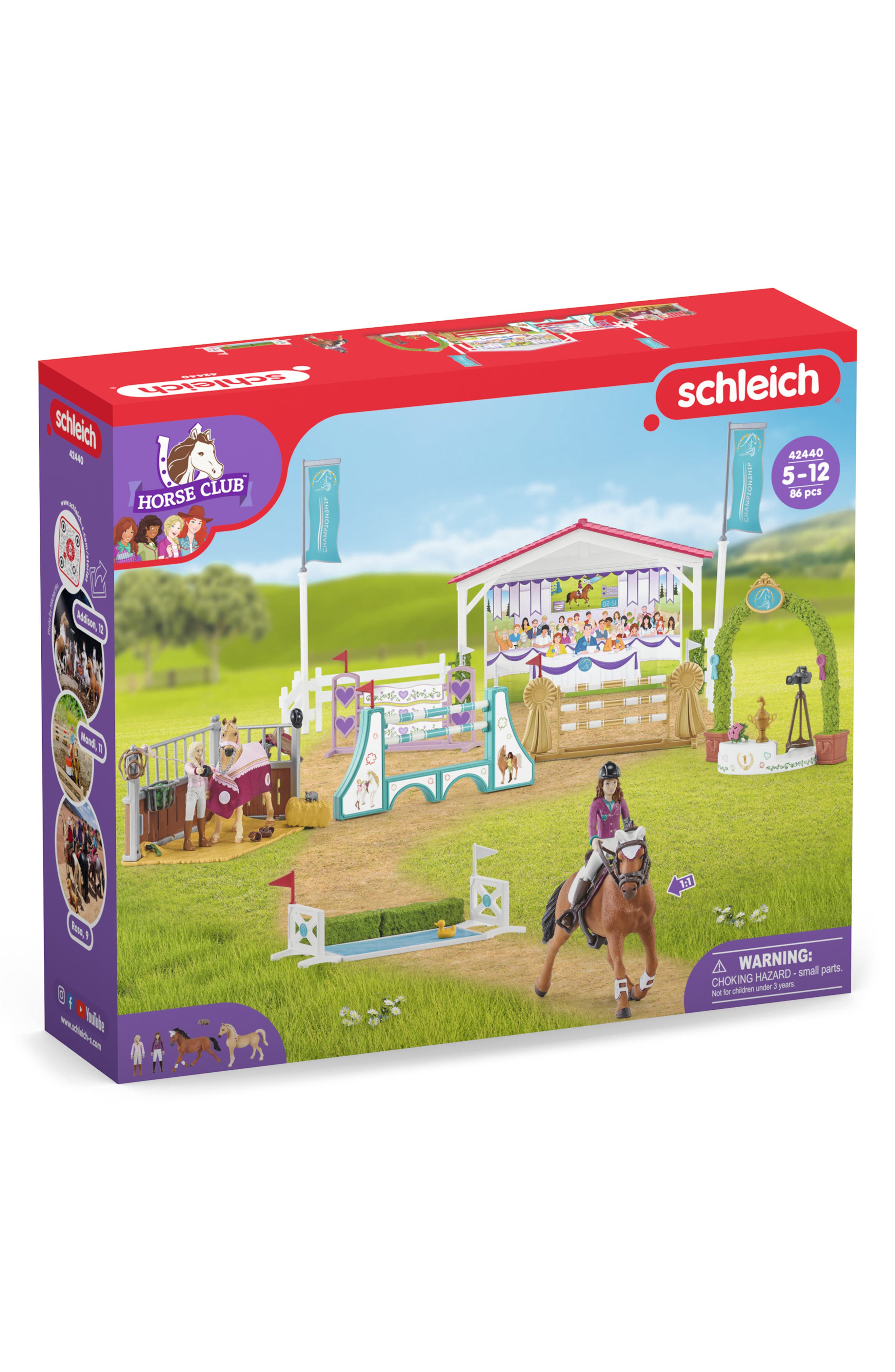 Schleich Friendship Horse Tournament 36-Piece Playset | Nordstrom