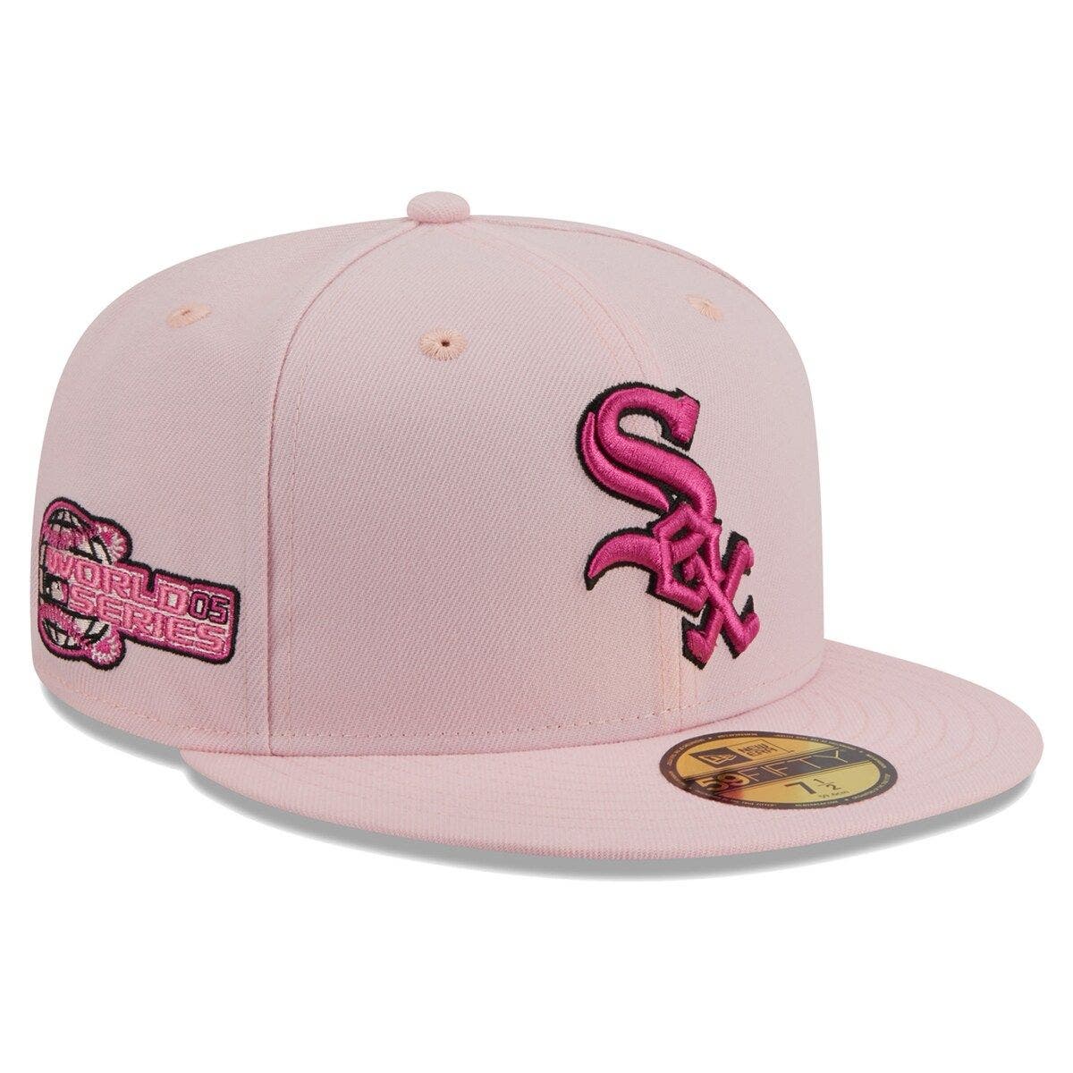 New Era Men's New Era Pink Chicago White Sox 2005 MLB World Series ...