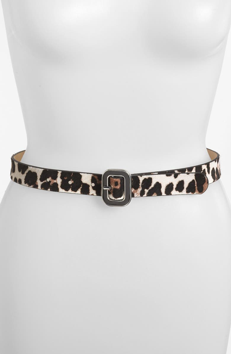 Another Line Leopard Print Calf Hair Belt | Nordstrom Another Line Leopard Print Calf Hair Belt | Nordstrom