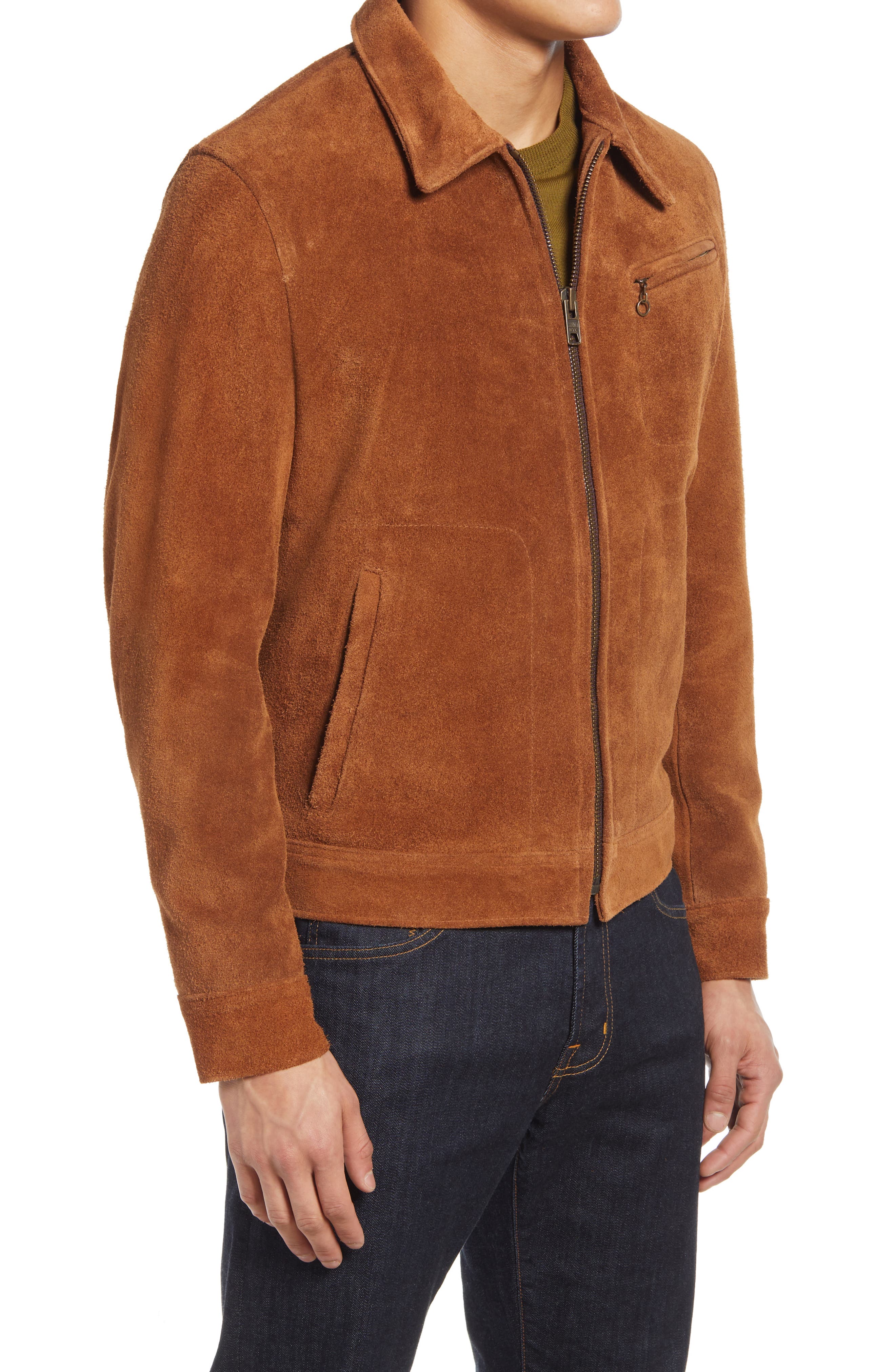 Schott NYC Men's Rough Out Suede Jacket | Nordstrom