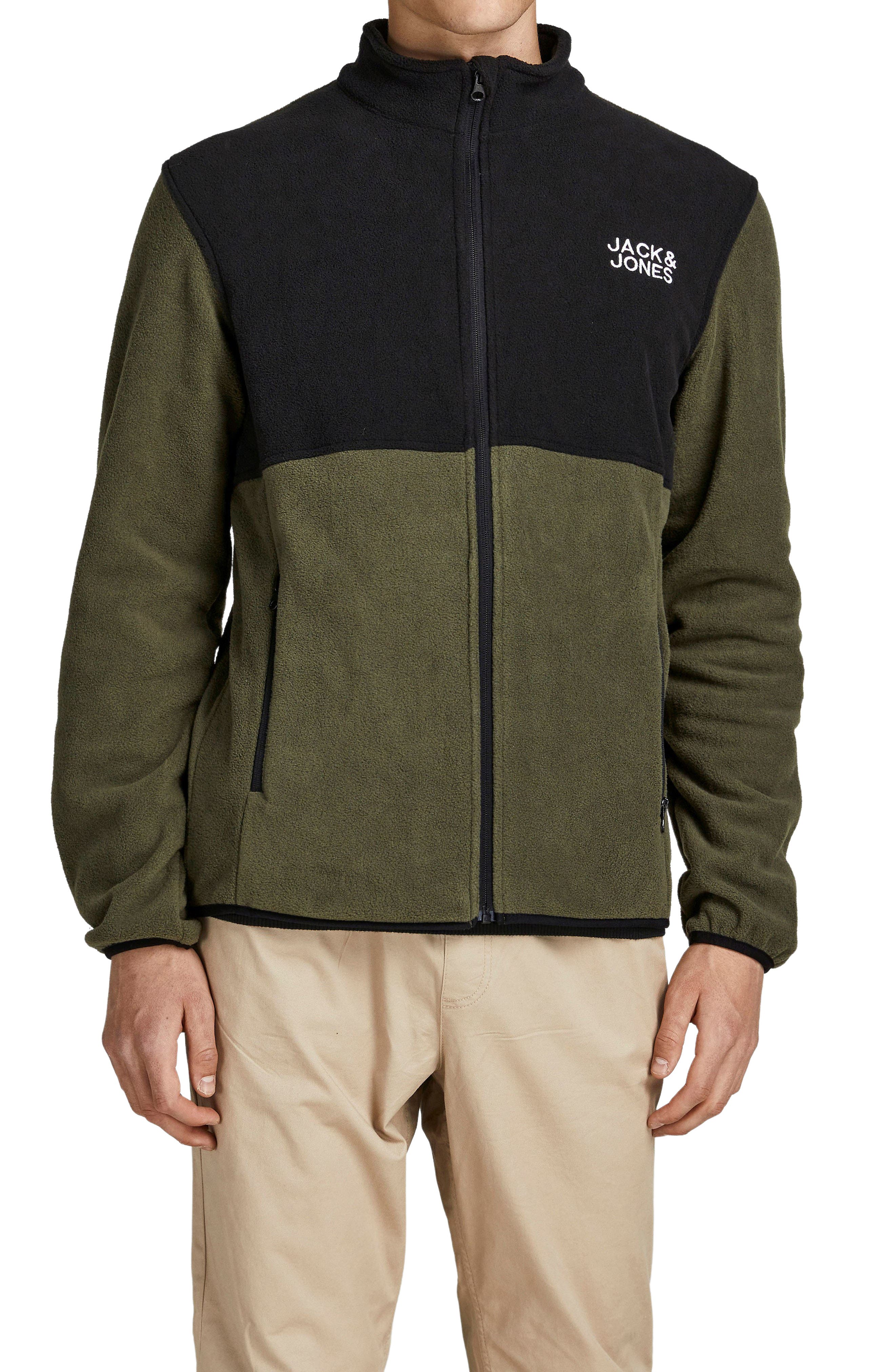 JACK AND JONES JACK & JONES Fleece Zip Jacket | Nordstromrack