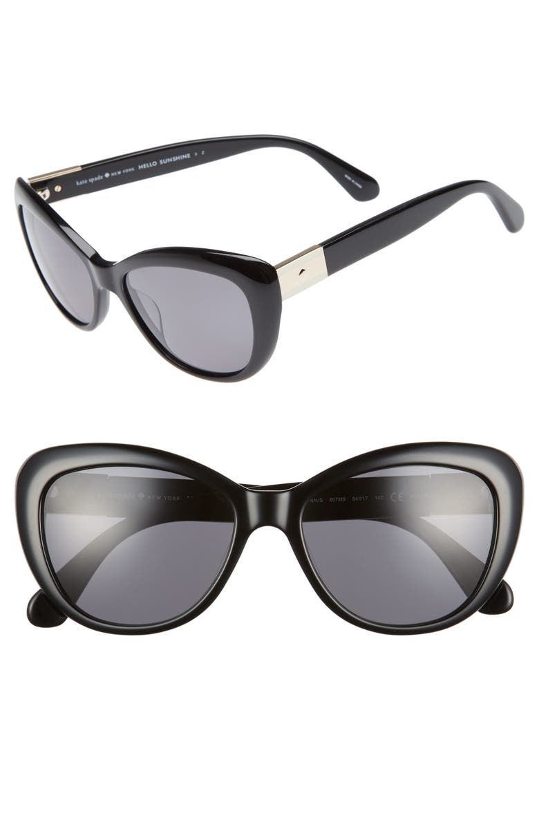 Kate Spade New York Emmalynn 54mm Polarized Cat Eye Sunglasses Nordstrom
