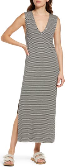 rag & bone Michal Stripe Muscle Tank Midi Dress | Nordstromrack
