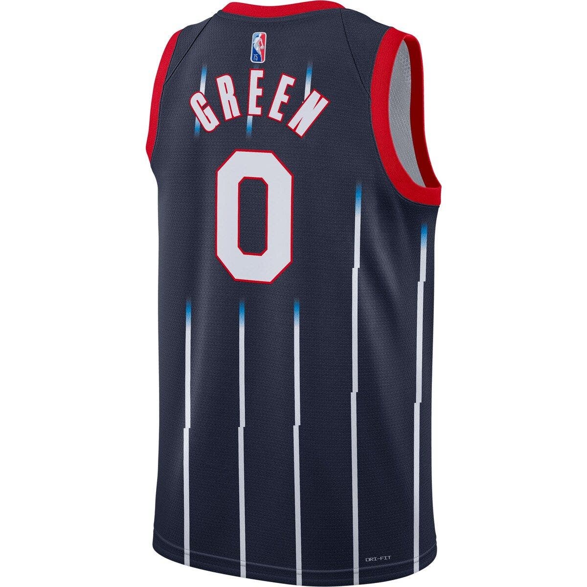 Nike Men's Nike Jalen Green Navy Houston Rockets 2021/22 Swingman ...