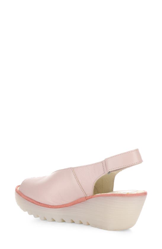 Fly London Yeay Peep Toe Sandal In Nude Dublin | ModeSens