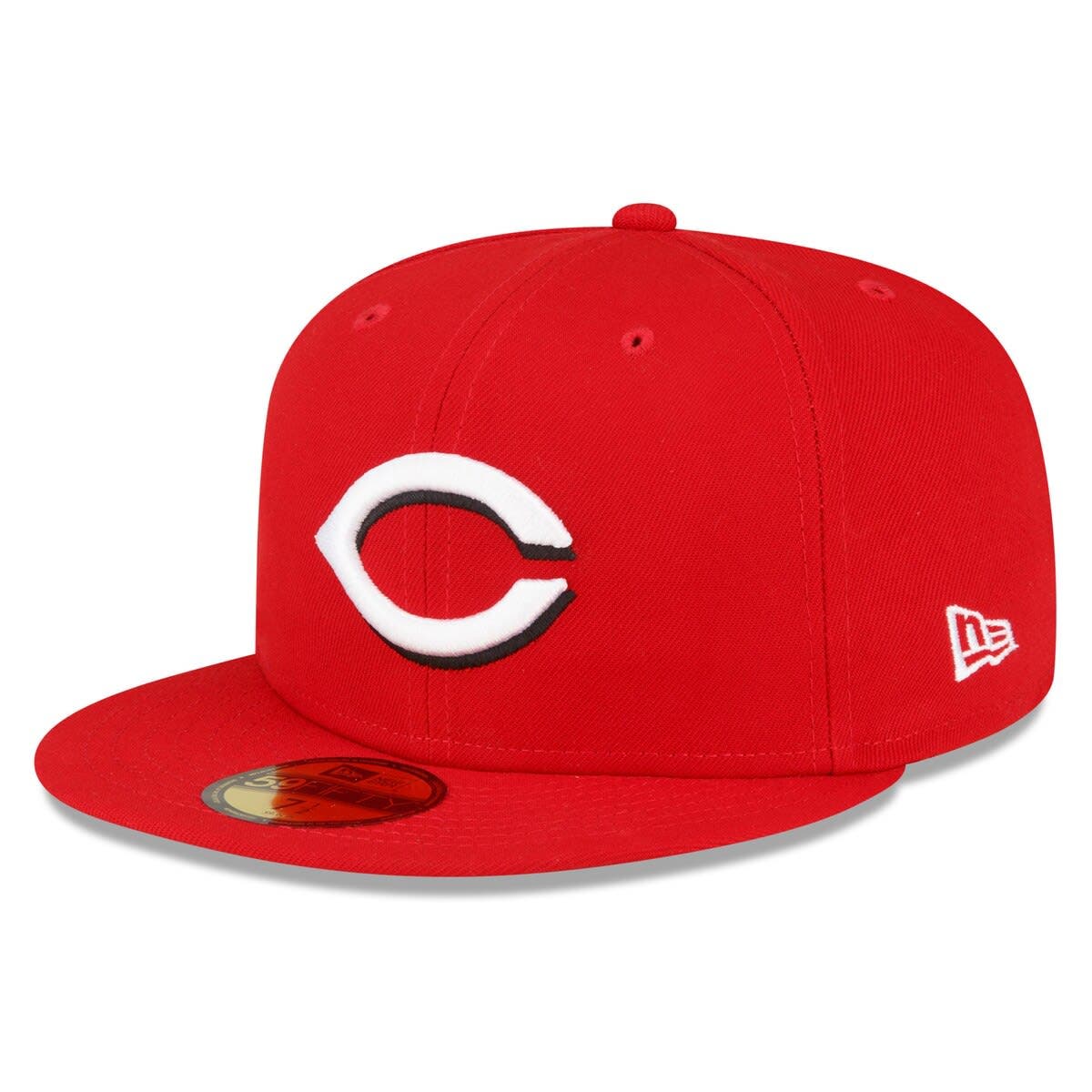 New Era Men's New Era Red Cincinnati Reds Throwback Authentic ...