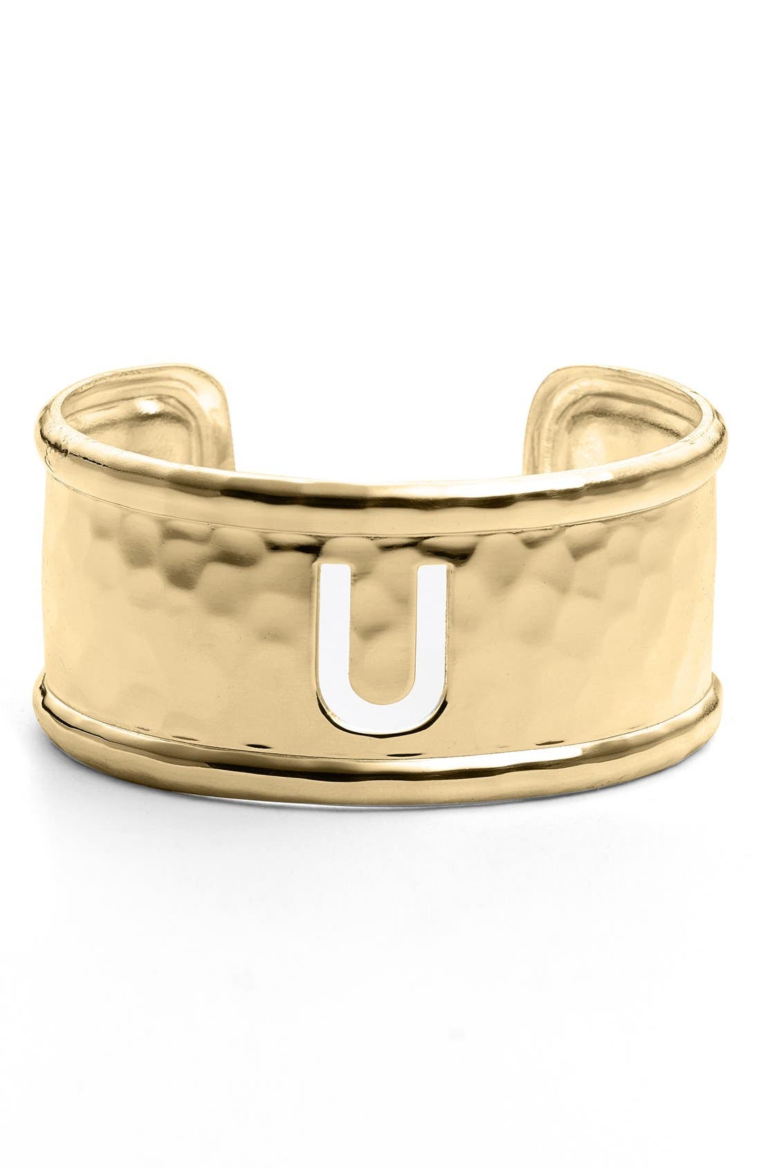 Rustic Cuff Cutout Initial Cuff | Nordstrom