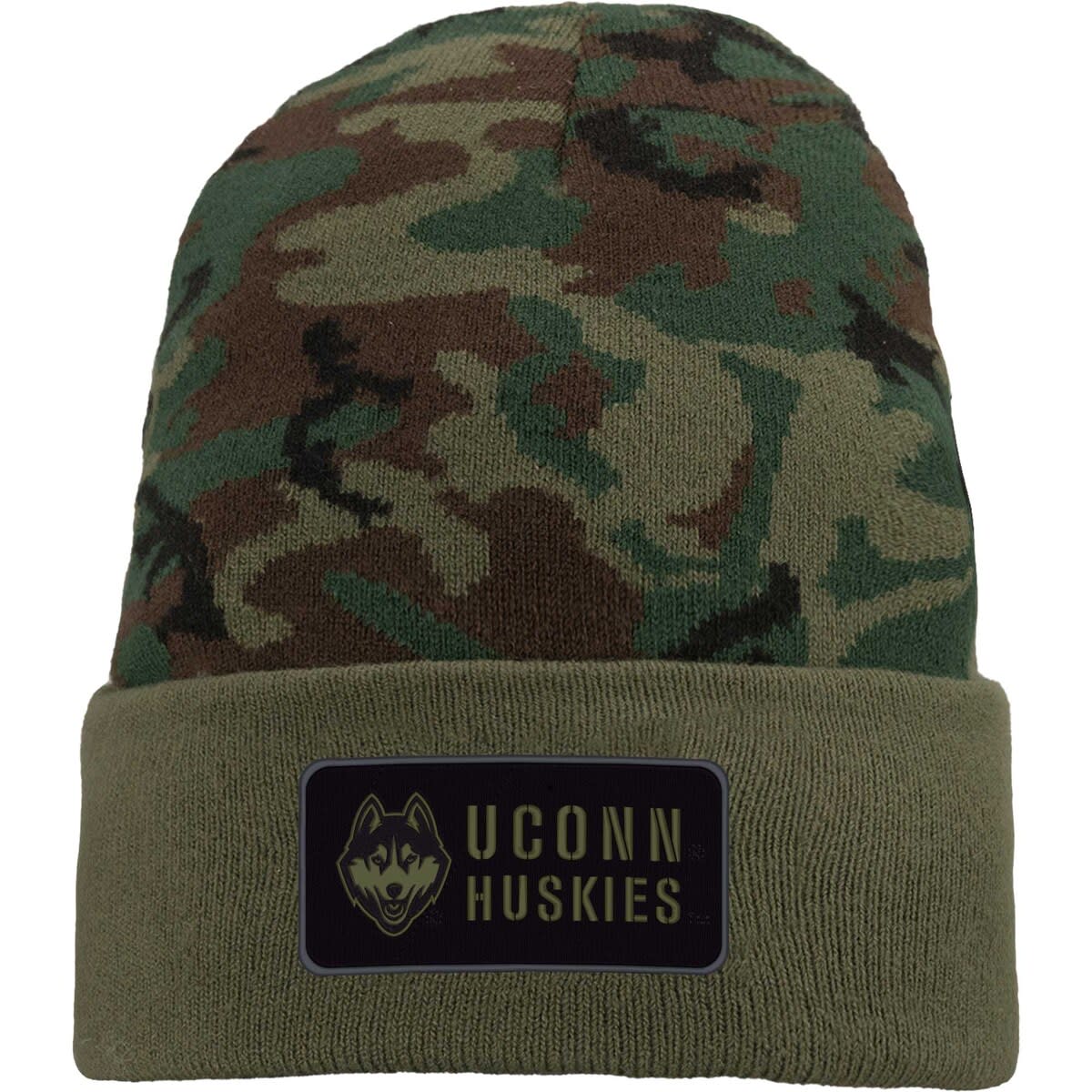 Nike Men's Nike Camo UConn Huskies Military Pack Cuffed Knit Hat ...