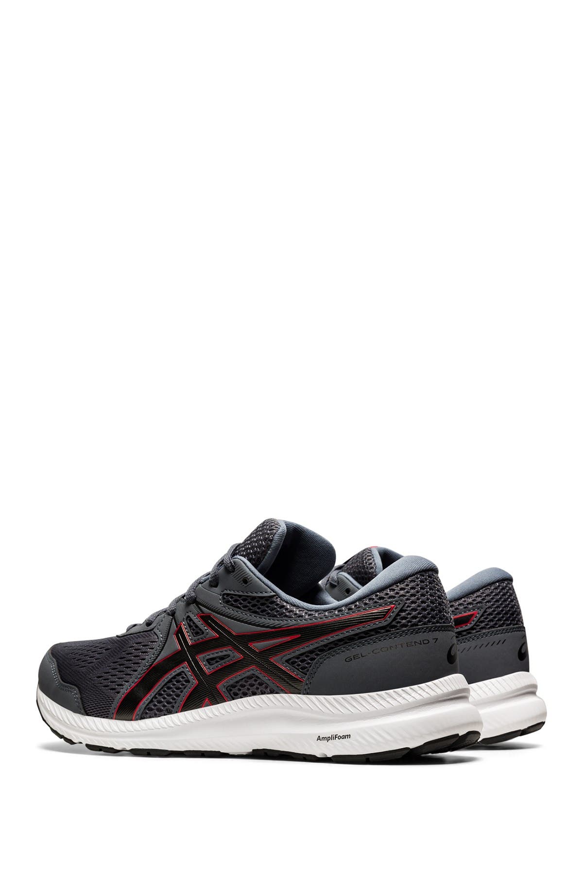 Asics Gel-contend 7 Road Running Shoe In Black/carrier Grey | ModeSens