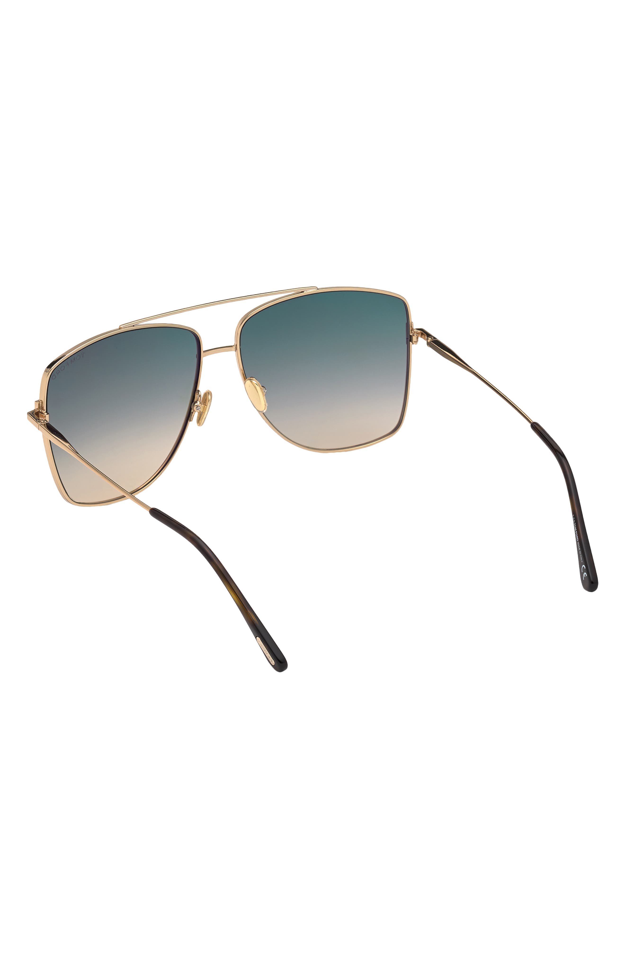 TOM FORD Reggie 61mm Gradient Aviator Sunglasses | Nordstrom