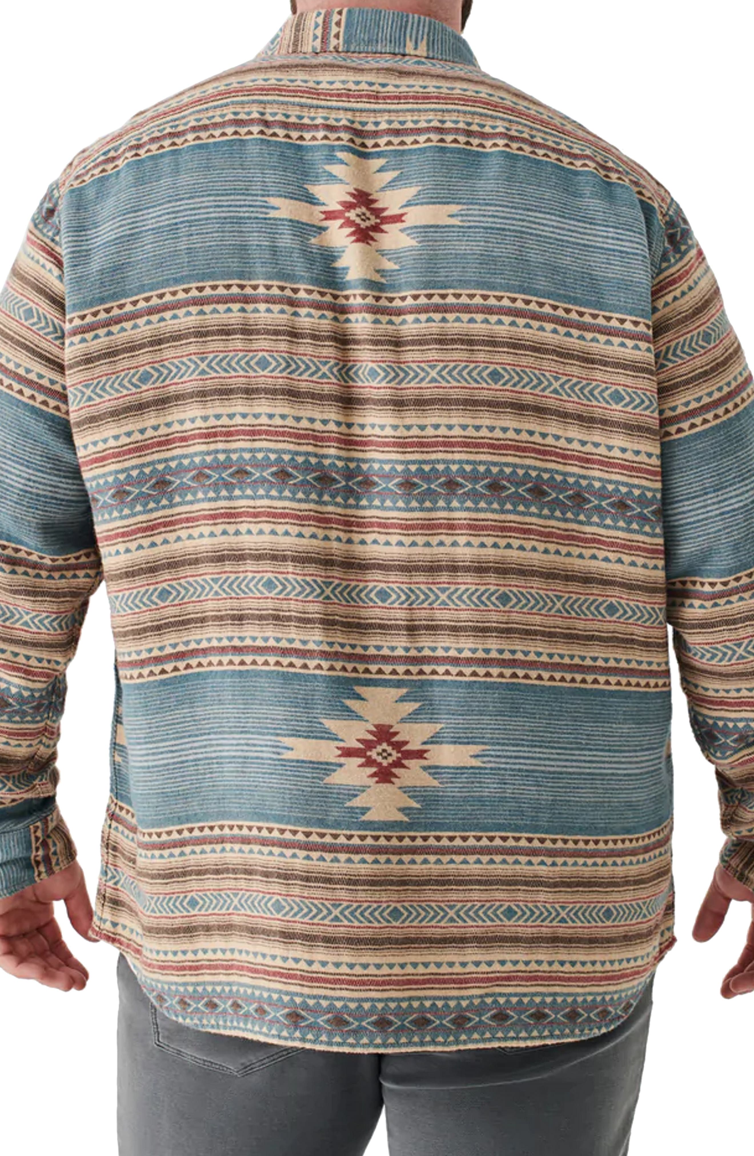 Faherty Doug Good Feather Canyon Organic Cotton Overshirt | Nordstrom