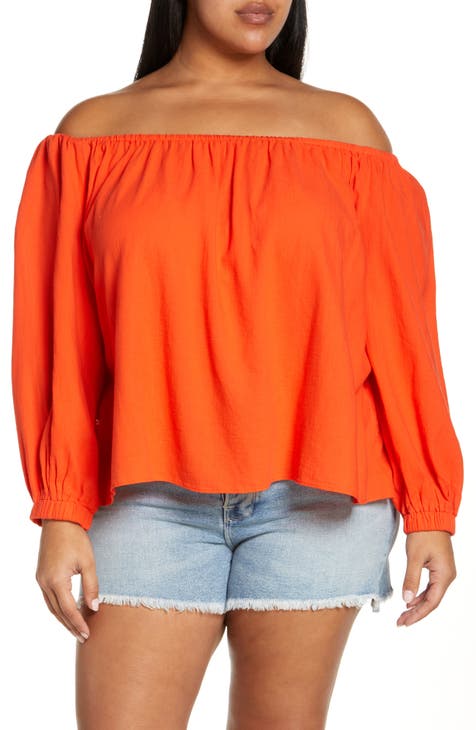 Women's Orange Tops | Nordstrom