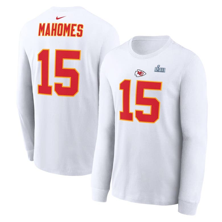 Nike Men's Nfl Kansas City Chiefs Super Bowl Lvii (patrick Mahomes ...