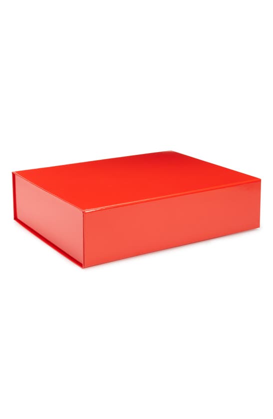 Hay Cardboard Storage Box In Vibrant Red | ModeSens