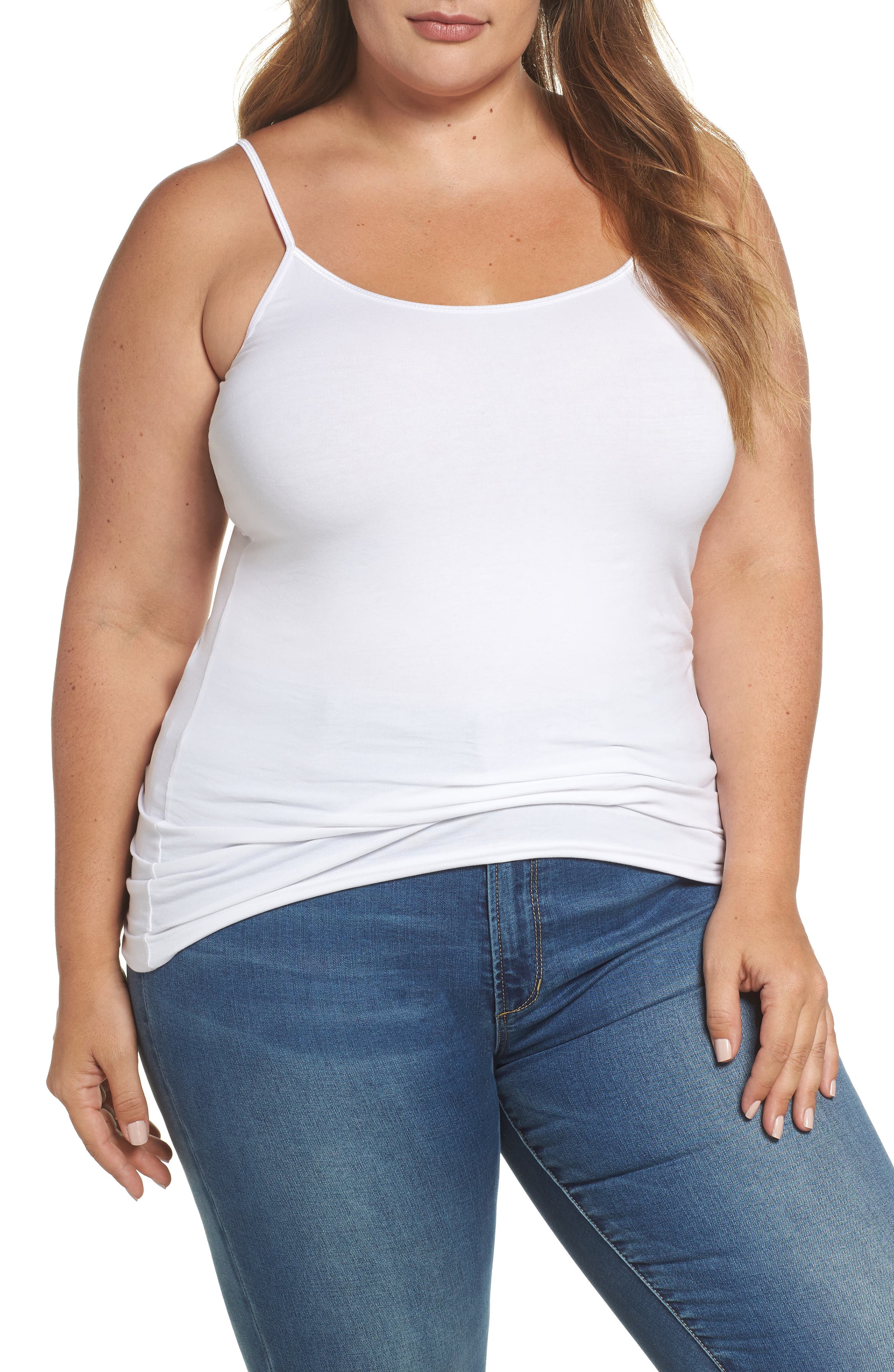Bp Stretch Cotton Camisole Plus Size Nordstrom