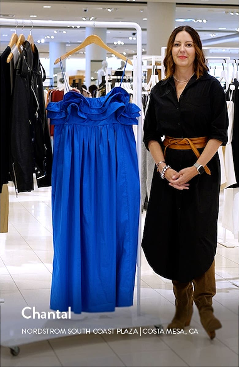 MANGO Ruffle Maxi Dress | Nordstrom