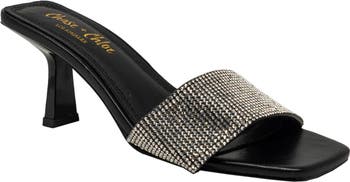 CHASE AND CHLOE Kianna Rhinestone Sandal (Women) | Nordstromrack