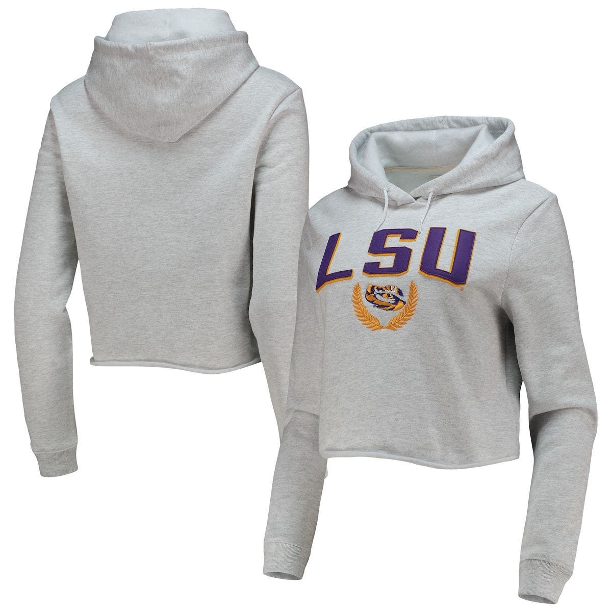 LEAGUE COLLEGIATE WEAR Women's League Collegiate Wear Ash LSU Tigers ...