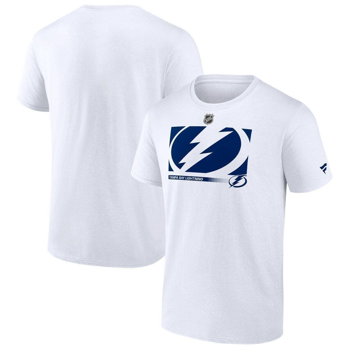 FANATICS Men's Fanatics Branded White Tampa Bay Lightning Authentic Pro ...
