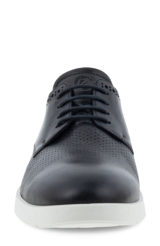 Ecco S Lite Hybrid Plain Toe Derby In Black | ModeSens