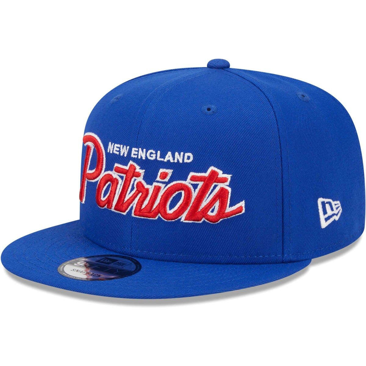 New Era Men's New Era Royal New England Patriots Main Script 9FIFTY ...