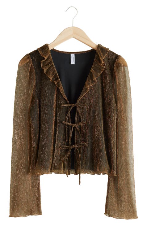 Women's Metallic Tops | Nordstrom