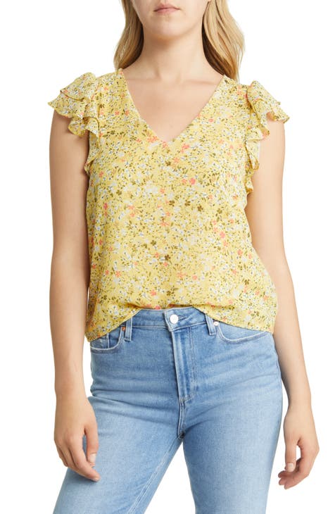 Women's Yellow Tops | Nordstrom