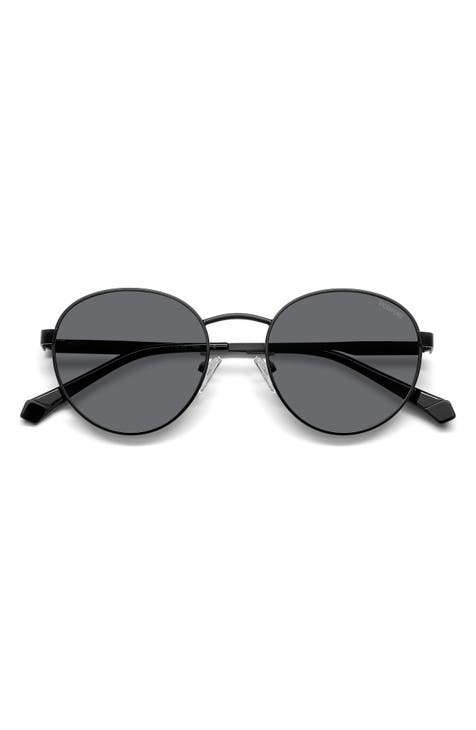 Black Round & Oval Sunglasses for Women | Nordstrom