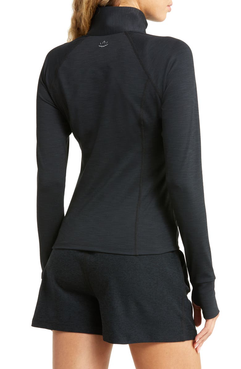 Beyond Yoga Heather Rib Take a Hike Pullover | Nordstrom