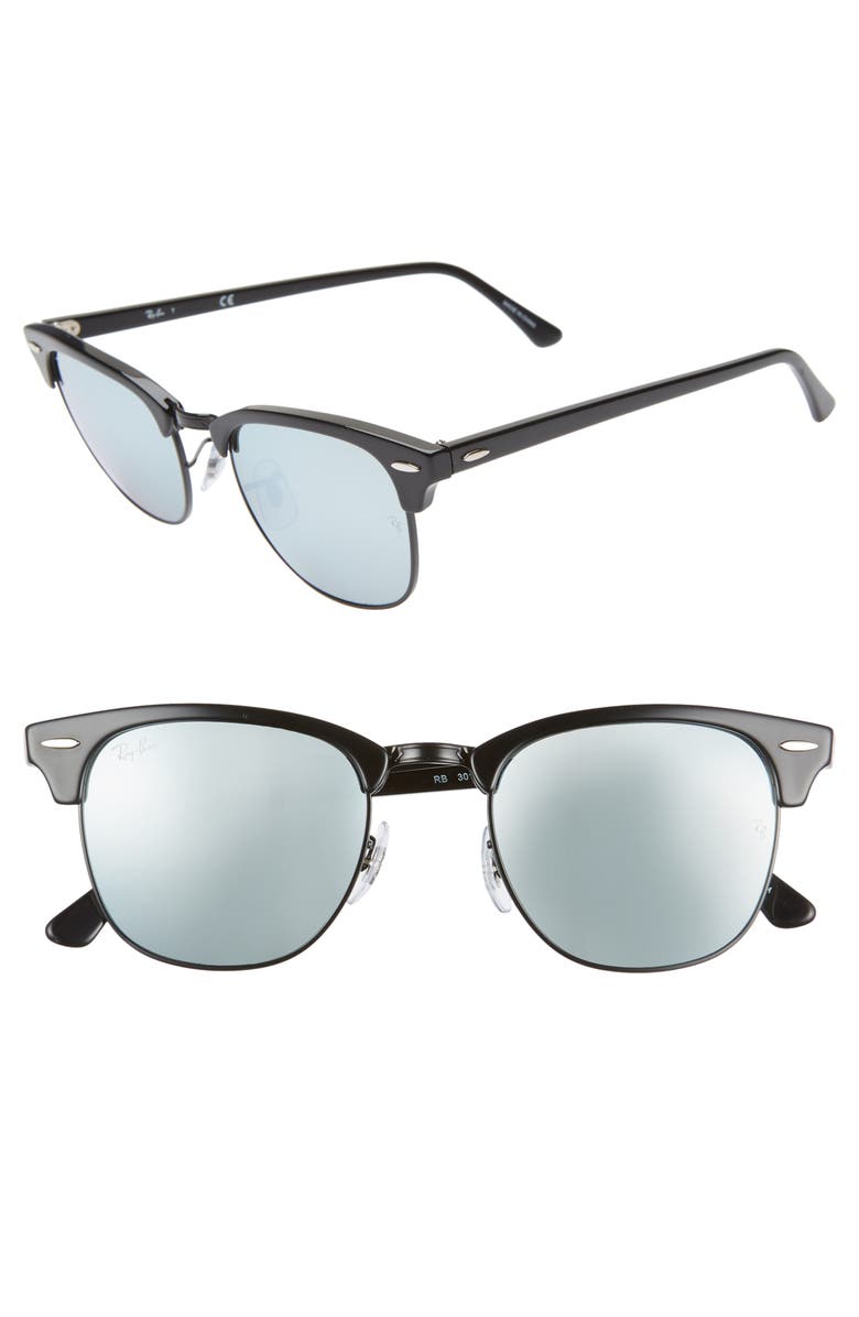 Ray-Ban Standard Clubmaster 51mm Sunglasses | Nordstrom Ray-Ban Standard Clubmaster 51mm Sunglasses | Nordstrom