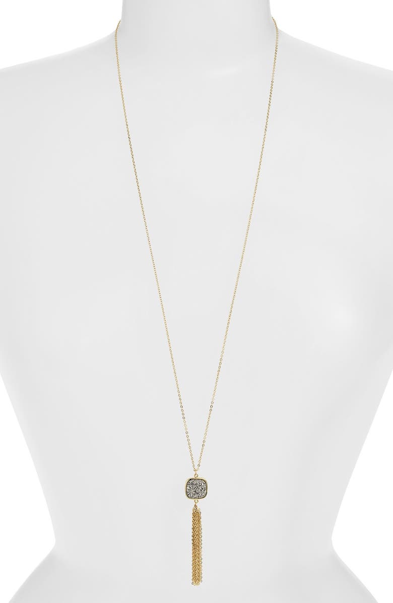 Sonya Renee N Tessa Drusy Tassel Pendant Necklace Nordstrom