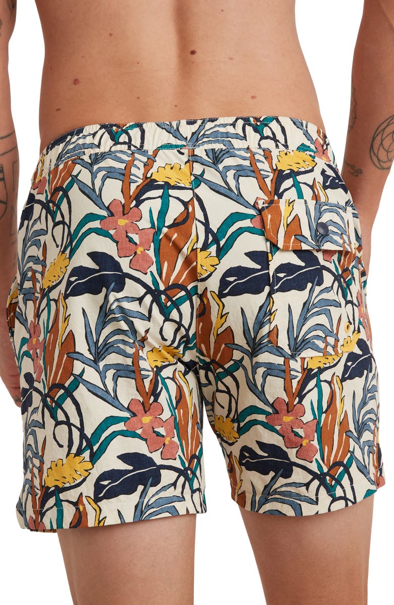 Marine Layer Floral Swim Trunks | Nordstrom