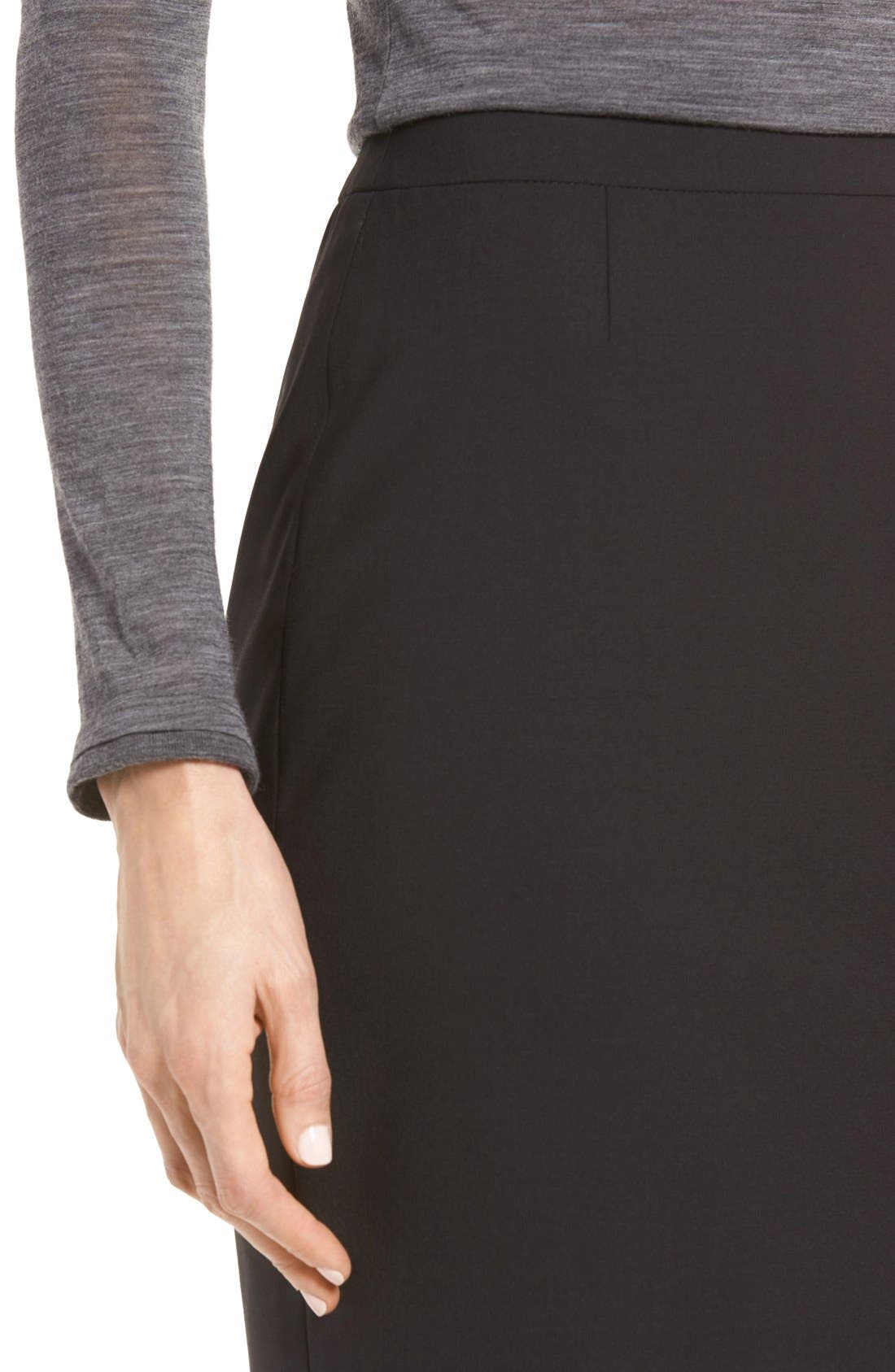 BOSS Vilea Tropical Stretch Wool Pencil Skirt | Nordstrom