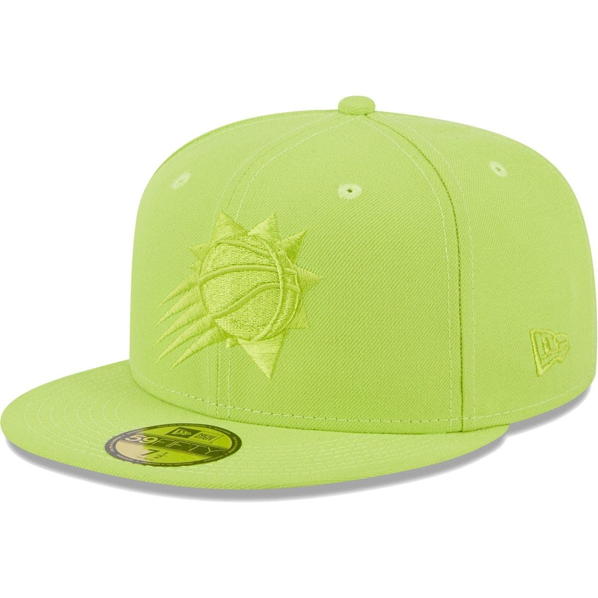 New Era Men's New Era Neon Green Phoenix Suns Spring Color Pack 59FIFTY ...