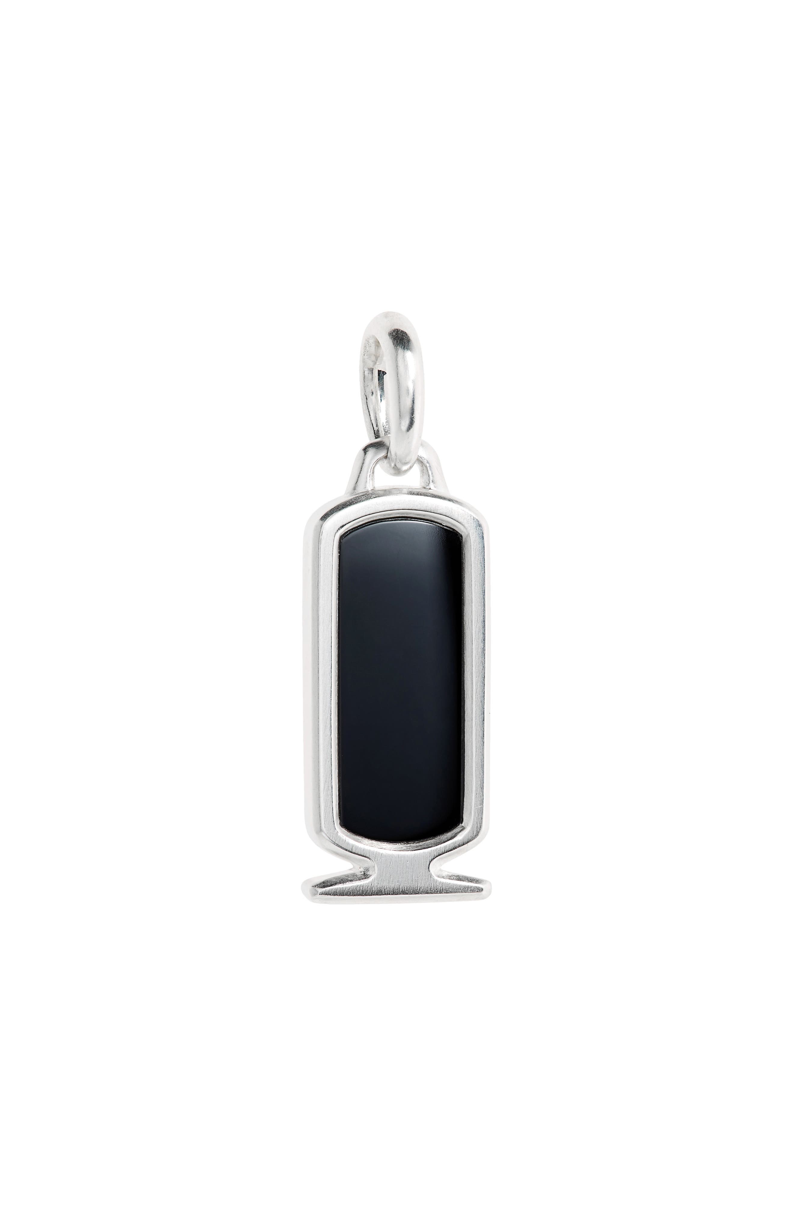 David Yurman Cairo Cartouche Amulet with Pavé Black Diamonds | Nordstrom