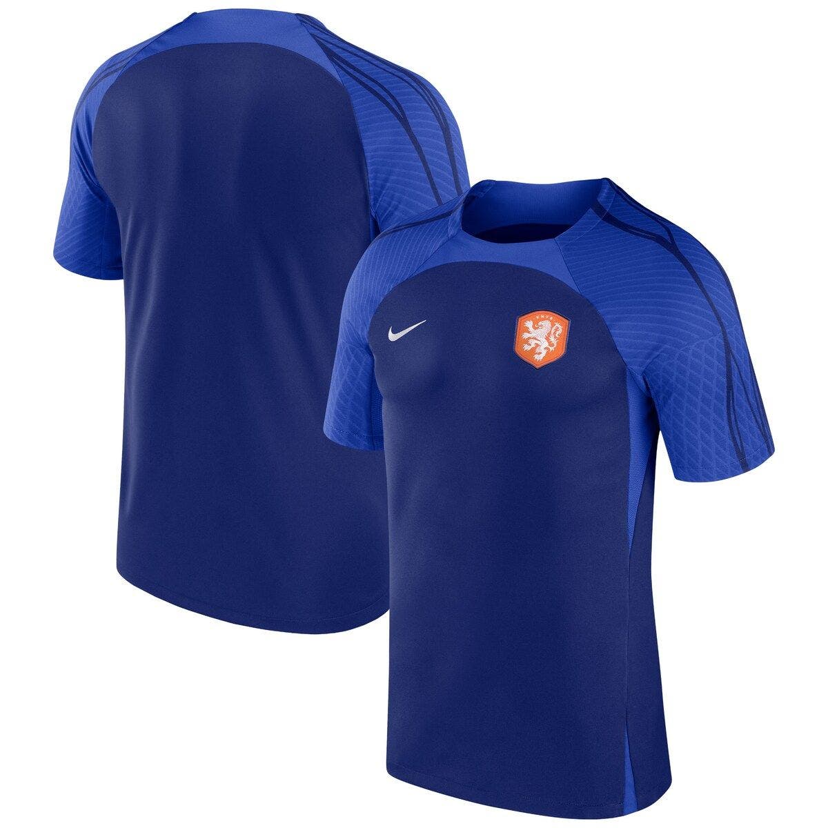 Nike Men's Nike Blue Netherlands National Team 2022 Strike Training Top ...