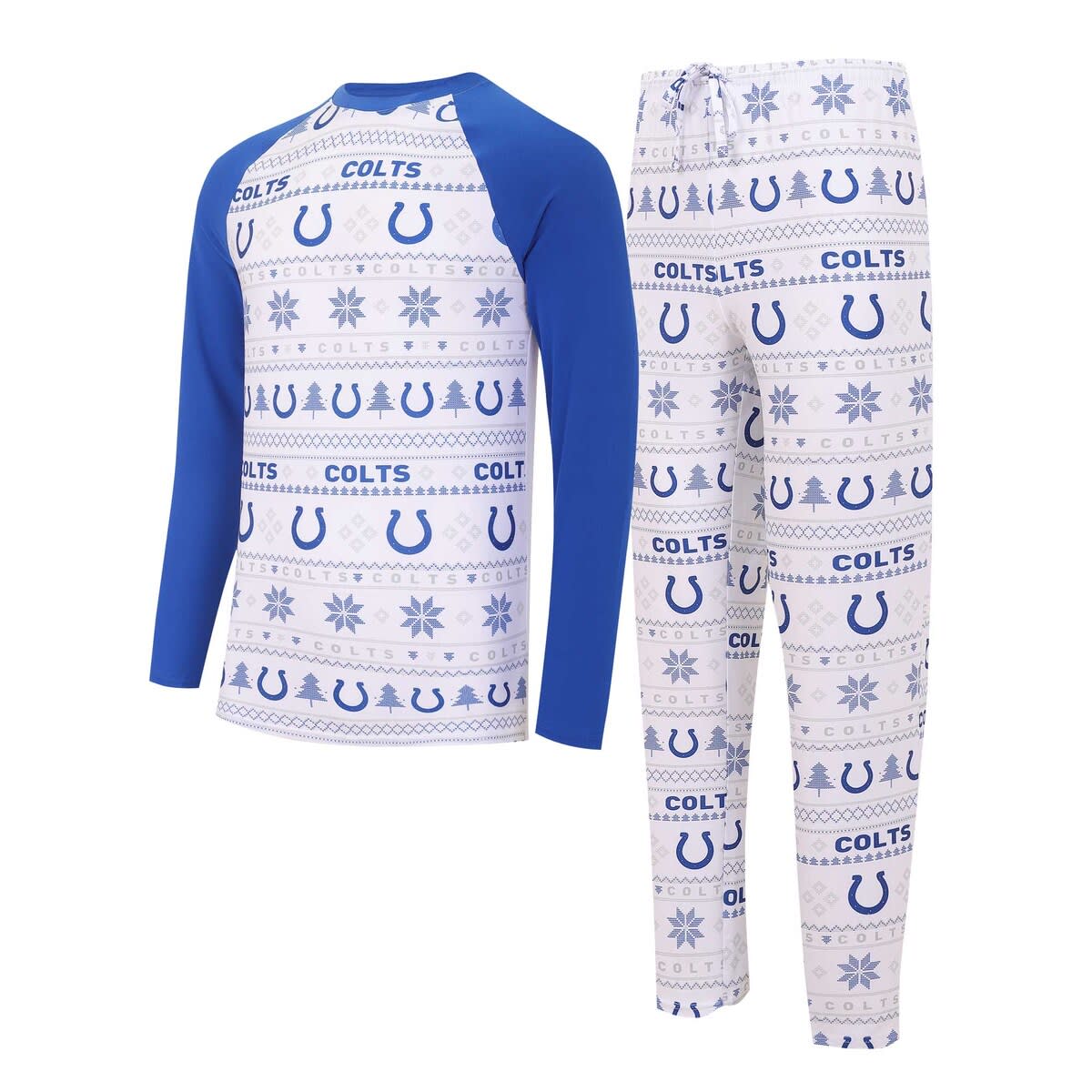 CONCEPTS SPORT Men's Concepts Sport White/Royal Indianapolis Colts ...